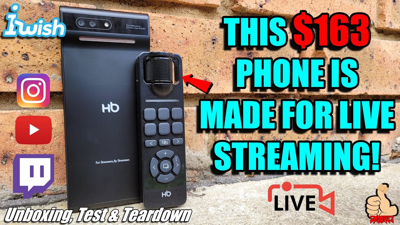 This $163 HUIBO HB01 Smartphone comes with a Remote Control to make ...