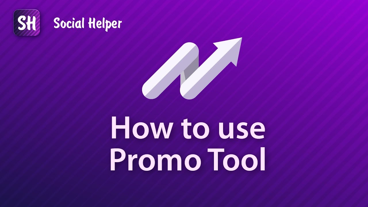 How to Promote Instagram with Social Helper - YouTube
