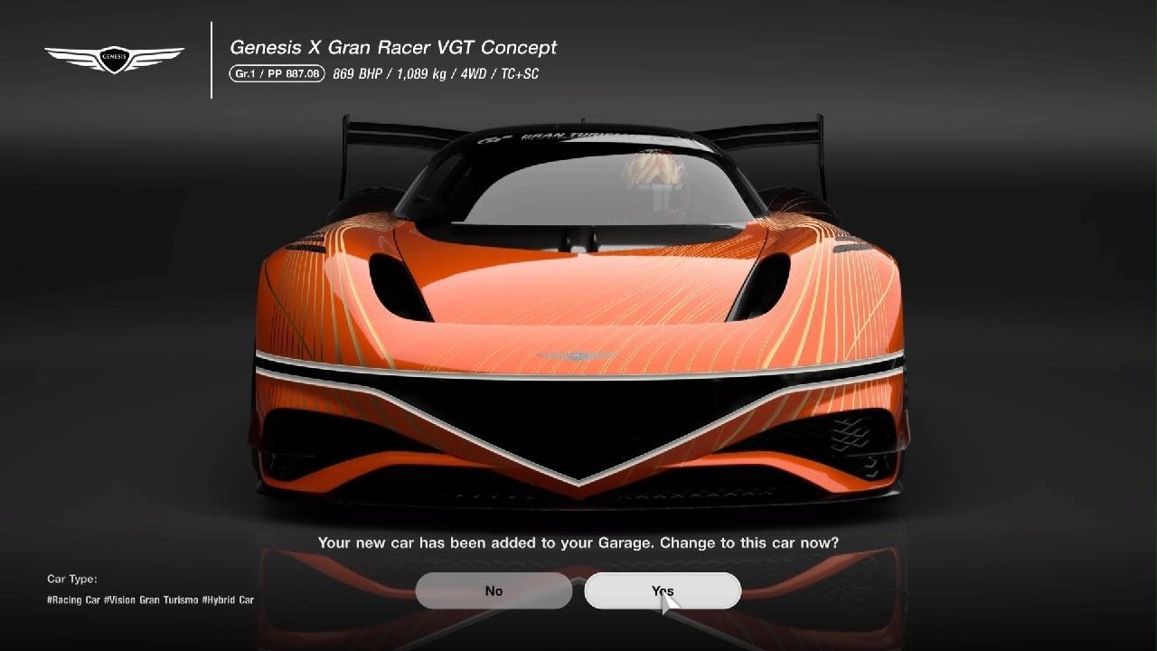 Genesis X Gran Racer Vision Gran Turismo Concept | Gran Turismo 7 PS5 ...