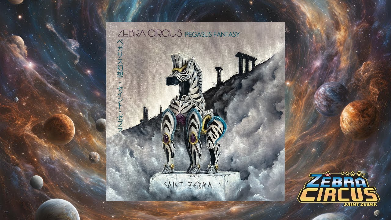 Zebra Circus - Pegasus Fantasy (Saint Zebra) - Cover - Visualizer - YouTube