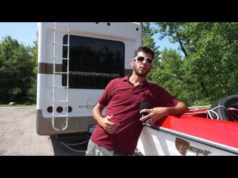 How to Double Tow Two Trailers - Triple Towing a Boat Behind Our Fifth Wheel RV - 70 Feet Long!