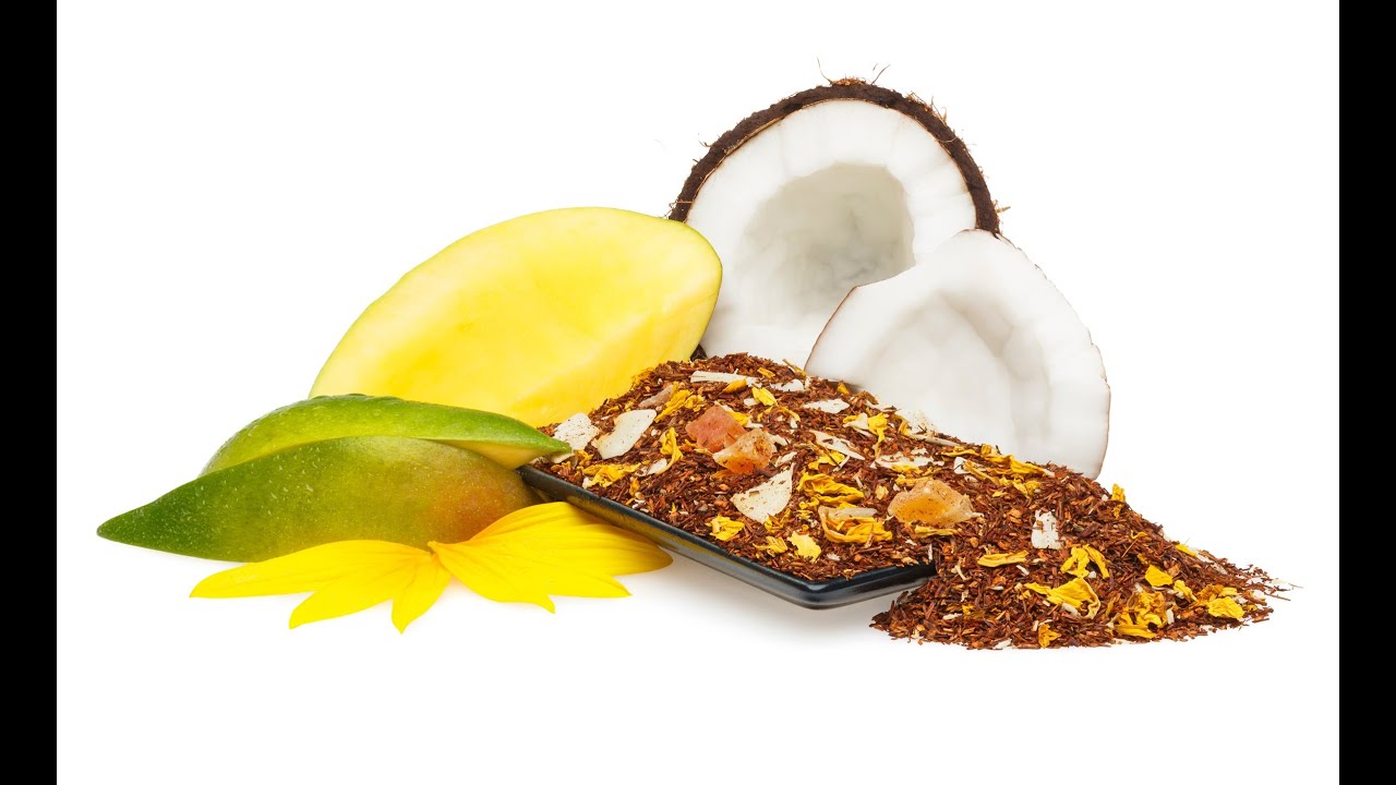 Creamy Mango Coconut (Rooibos Tea) - Rivertea Videos - YouTube