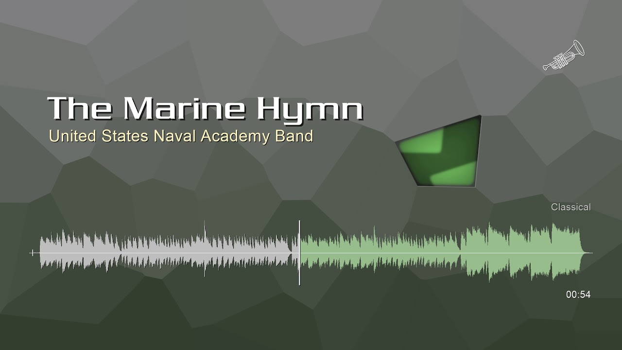 The Marine Hymn • United States Naval Academy Band | Free No Copyright ...