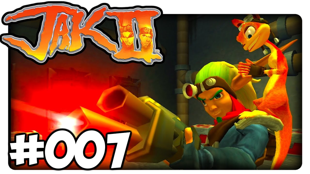 Let's Play Jak 2 #007 - Kanalisation voller Metallschädel / Blaster ...