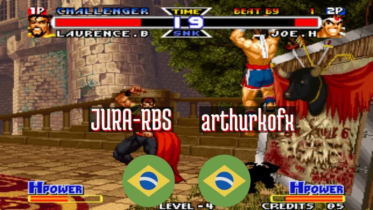 FT5 @rbffspec: JURA-RBS (BR) vs arthurkofx (BR) [Real Bout Fatal Fury ...