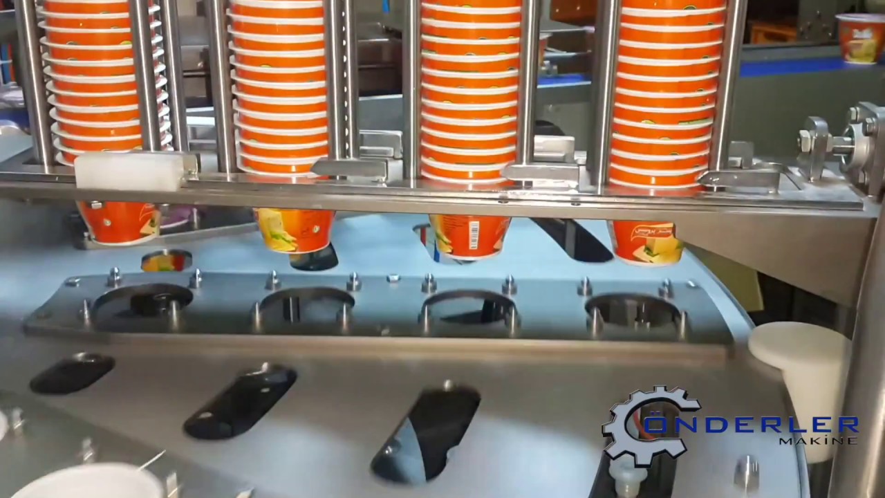 Krem peynir dolum makinesi/Cream cheese filling machine - YouTube