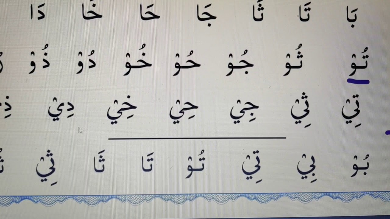 LESSON NO. 9 سبق نمبر..How to Read the Letters of Maddha..حروف مدہ کو ...