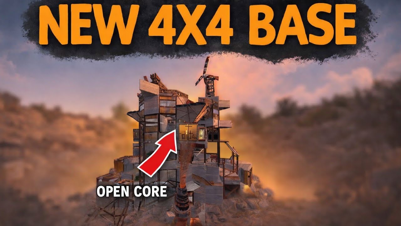 🔥MY NEW 4X4 BASE RUST РАСТ!!!!🛠️ - YouTube