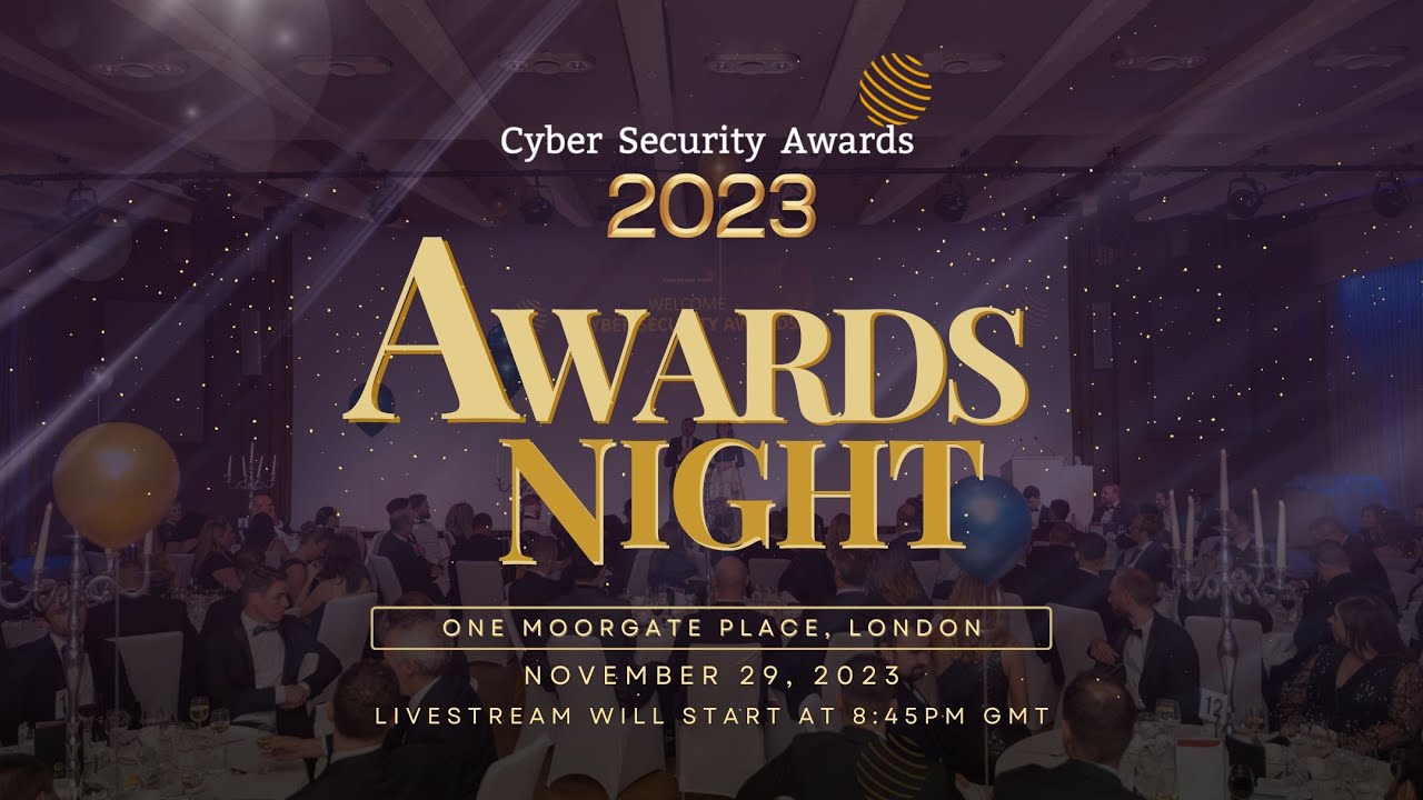 Cyber Security Awards 2023 - YouTube