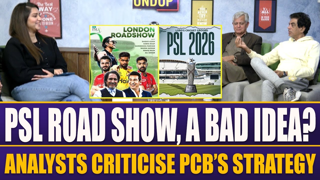 PSL vs IPL | PSL Road Show, A Bad Idea? | Analysts Criticise PCB's ...