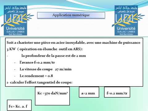 CONTENU  chapitre tournage et fraisage cherfi mohamed