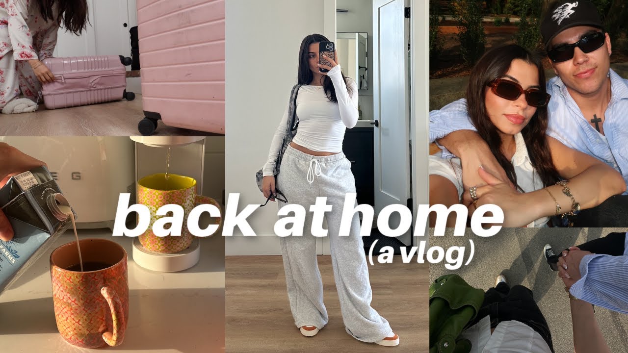 home vlog: back in routine + spring in the city - YouTube