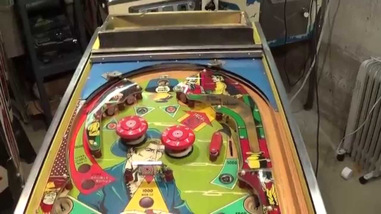 wild card pinball machine. bally. gottlieb. stern. williams - YouTube