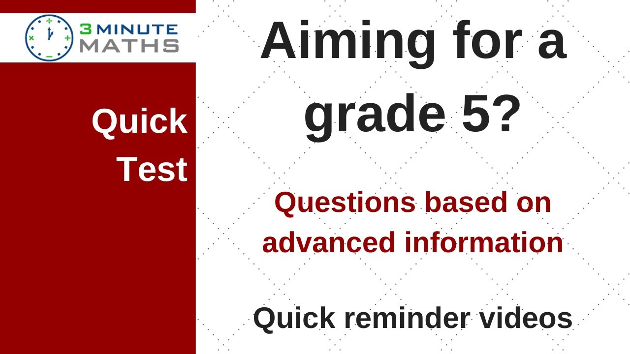 Revise GCSE Maths Grade 5 - November 2022 Exams - YouTube