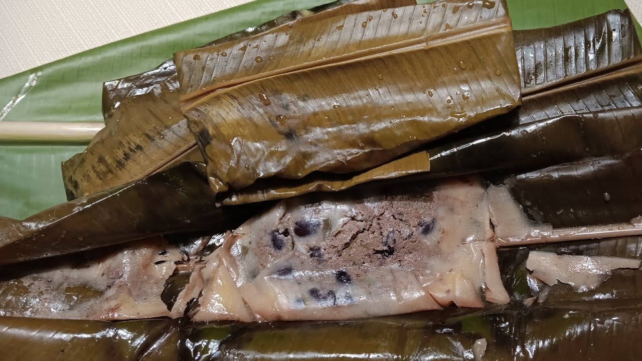 Riquisimos Chilahuates o Tamales De Frijol Con Cebollita Cambray - YouTube