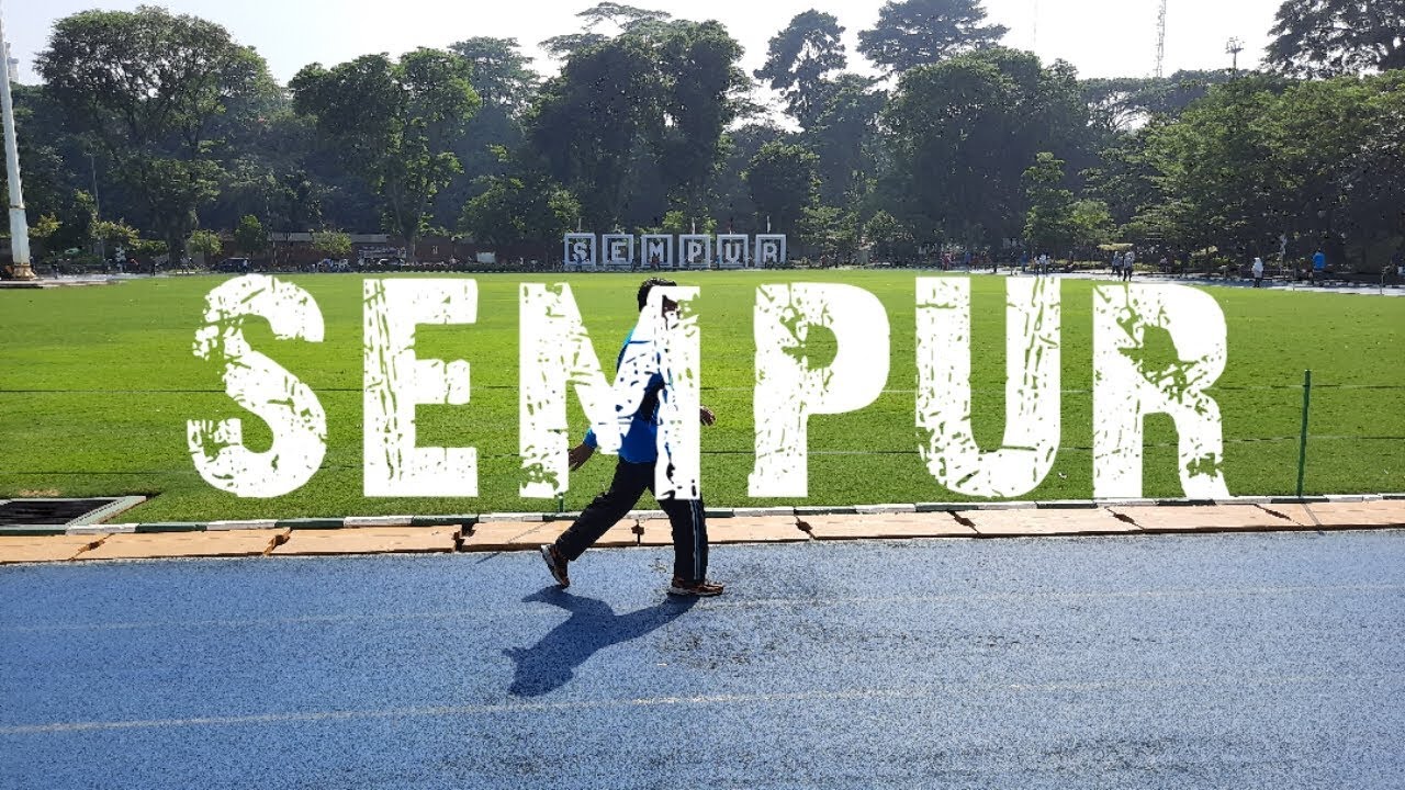 LARI PAGI DI LAPANGAN SEMPUR | BOGOR | 2019 - YouTube