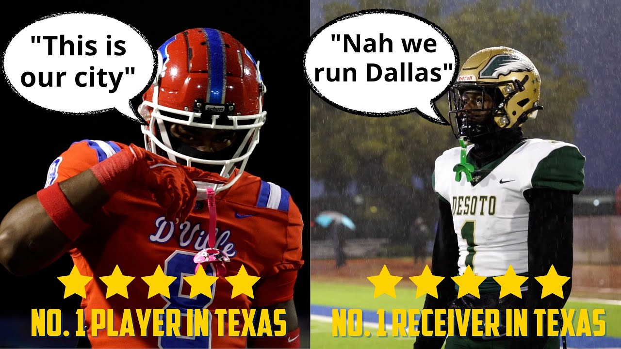 THE MOST INTENSE RIVALRY IN ALL OF TEXAS 🔥🔥 Duncanville vs Desoto ...