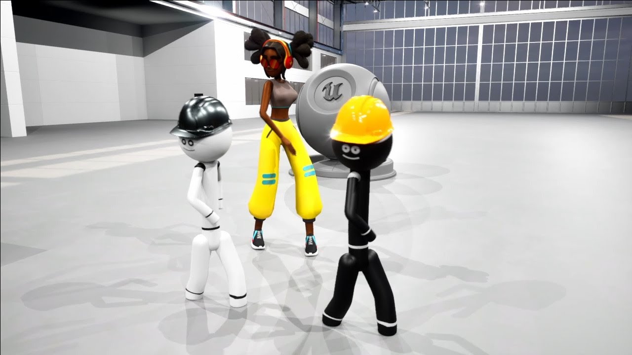 Stickman Demolition Team - Hip Hop Dance sequence - YouTube