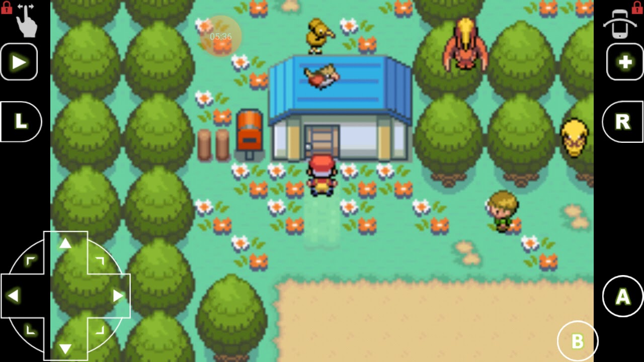 Pokémon ultra fire red ep 2 - YouTube