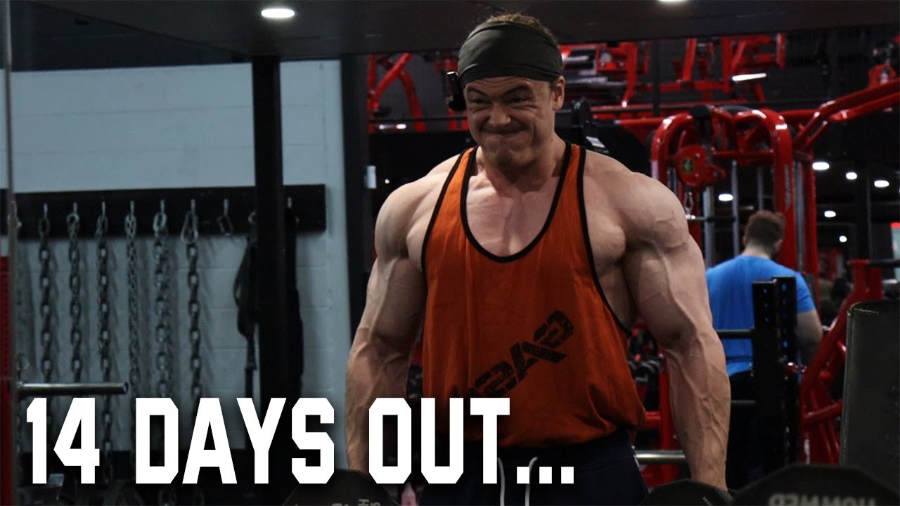 SHREDDED CHEST AND BICEP WORKOUT - 2 WEEKS OUT - YouTube