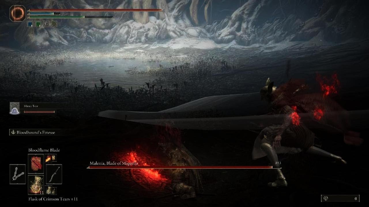 ELDEN RING Malenia Fast Phase 1 Faster Phase 2 - YouTube