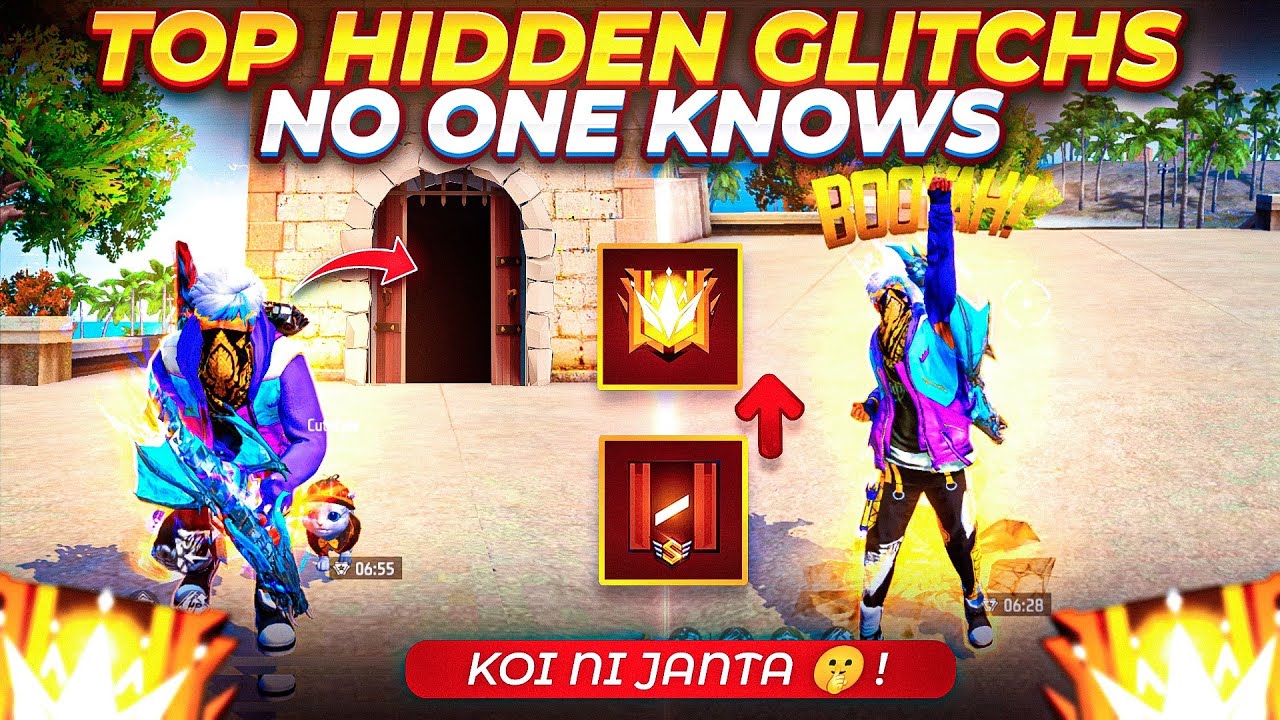 Top 10 Hidden Glitch 😲 No One Knows 🤫 Gold To Grandmaster 😳 In Just One ...