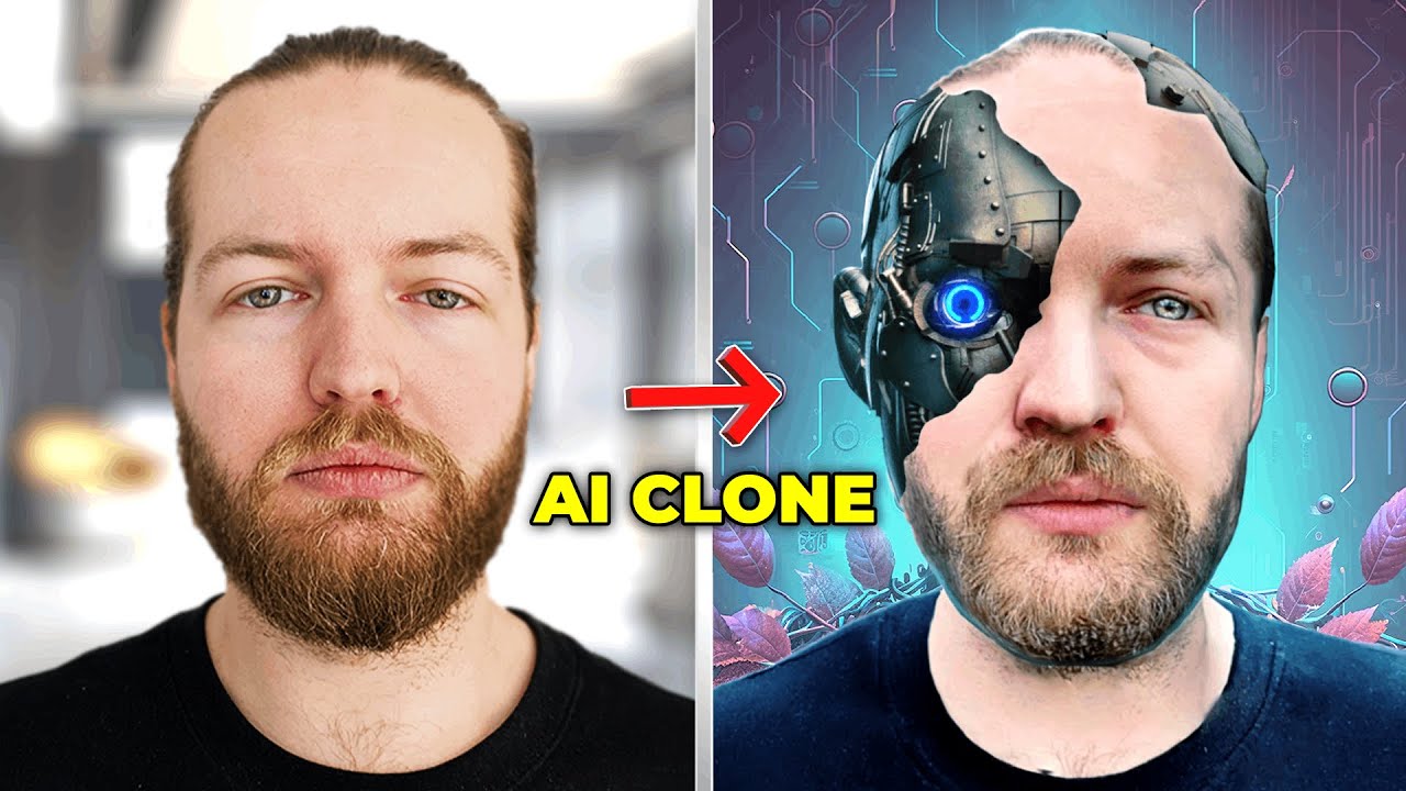 HOW To Make an AI CLONE To SKIP WORK - [EP 1] - YouTube