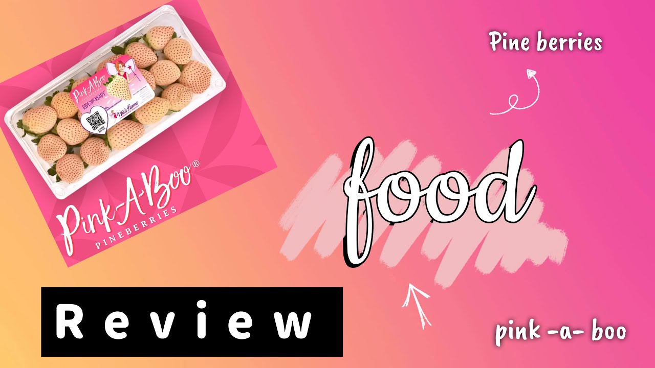 Pink-A-Boo Pineberries - YouTube