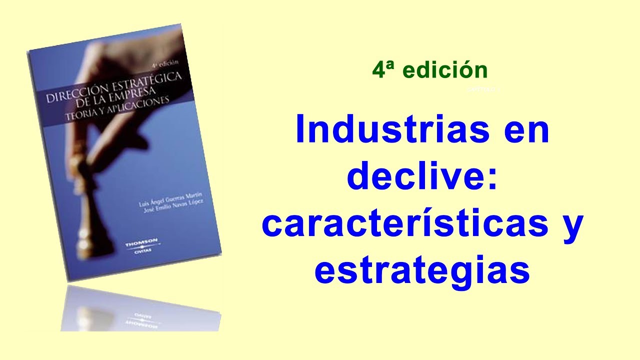 Industrias en declive Características y estrategias - YouTube