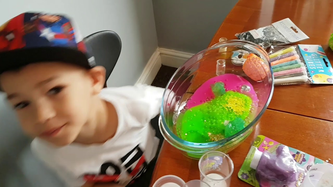 Goopy slime kids games - YouTube