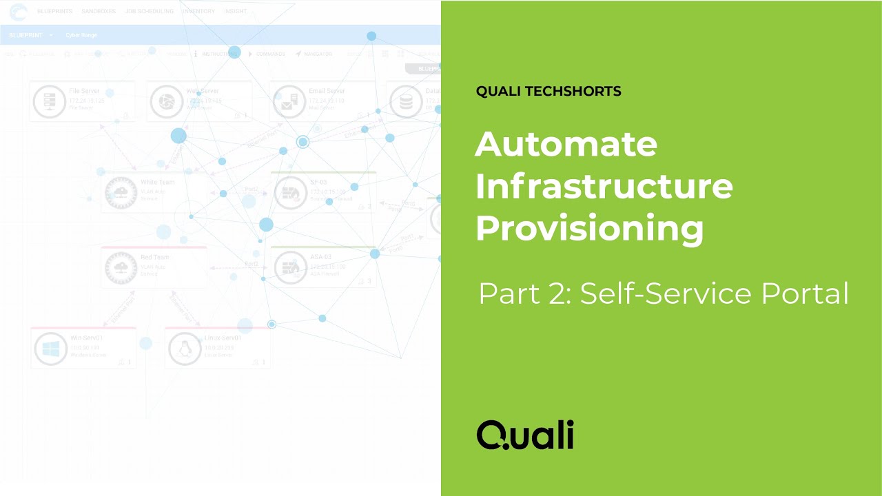 Automate Infrastructure Provisioning | Part 2: Self-Service Portal ...