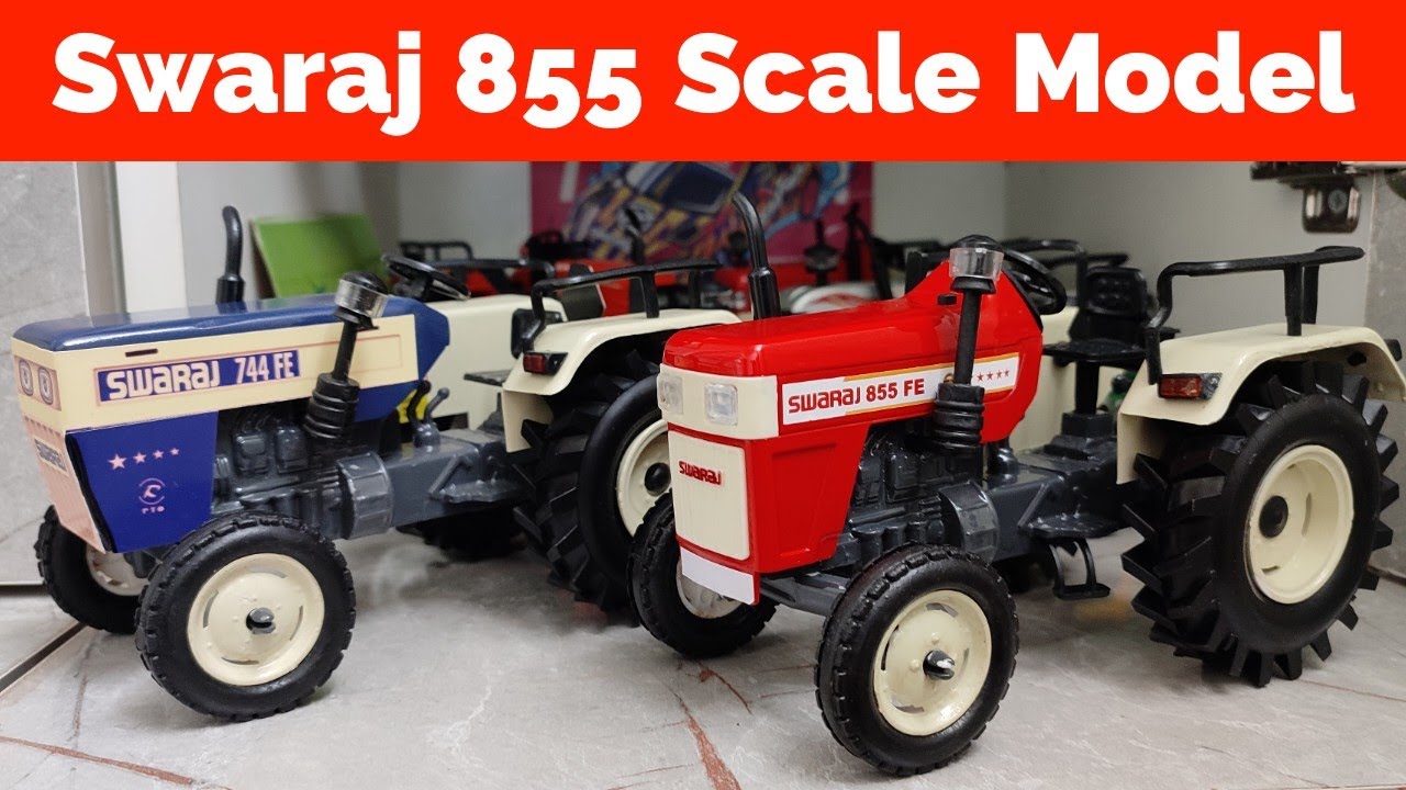 NEW Swaraj 855 FE Scale Model 2024 Edition UNBOXING🔥🔥| आ गया नए Front ...