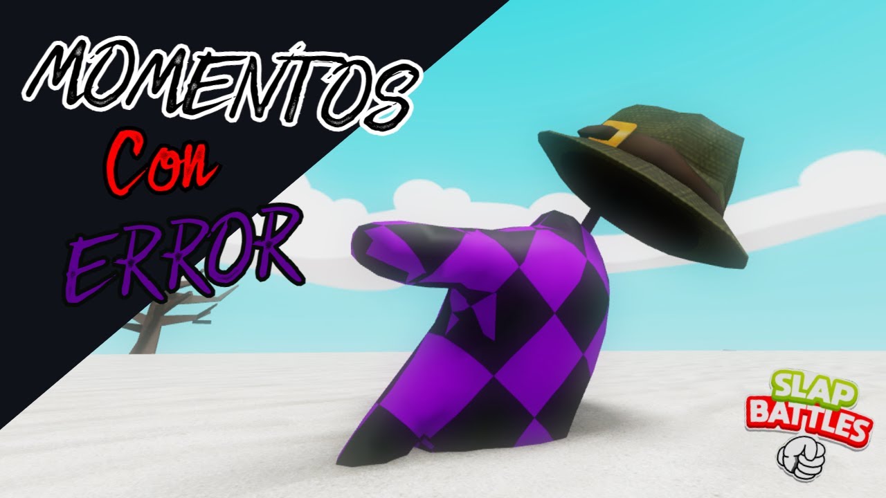 MOMENTOS RANDOMS Con "Error Glove" | Slap Battles - Roblox - YouTube