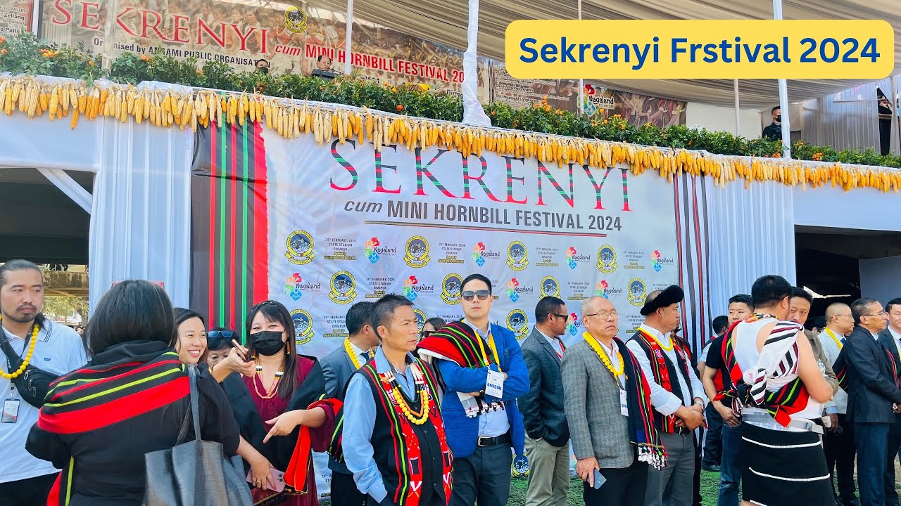 This is How angami people celebrated Sekrenyi festival 2024 || Min ...