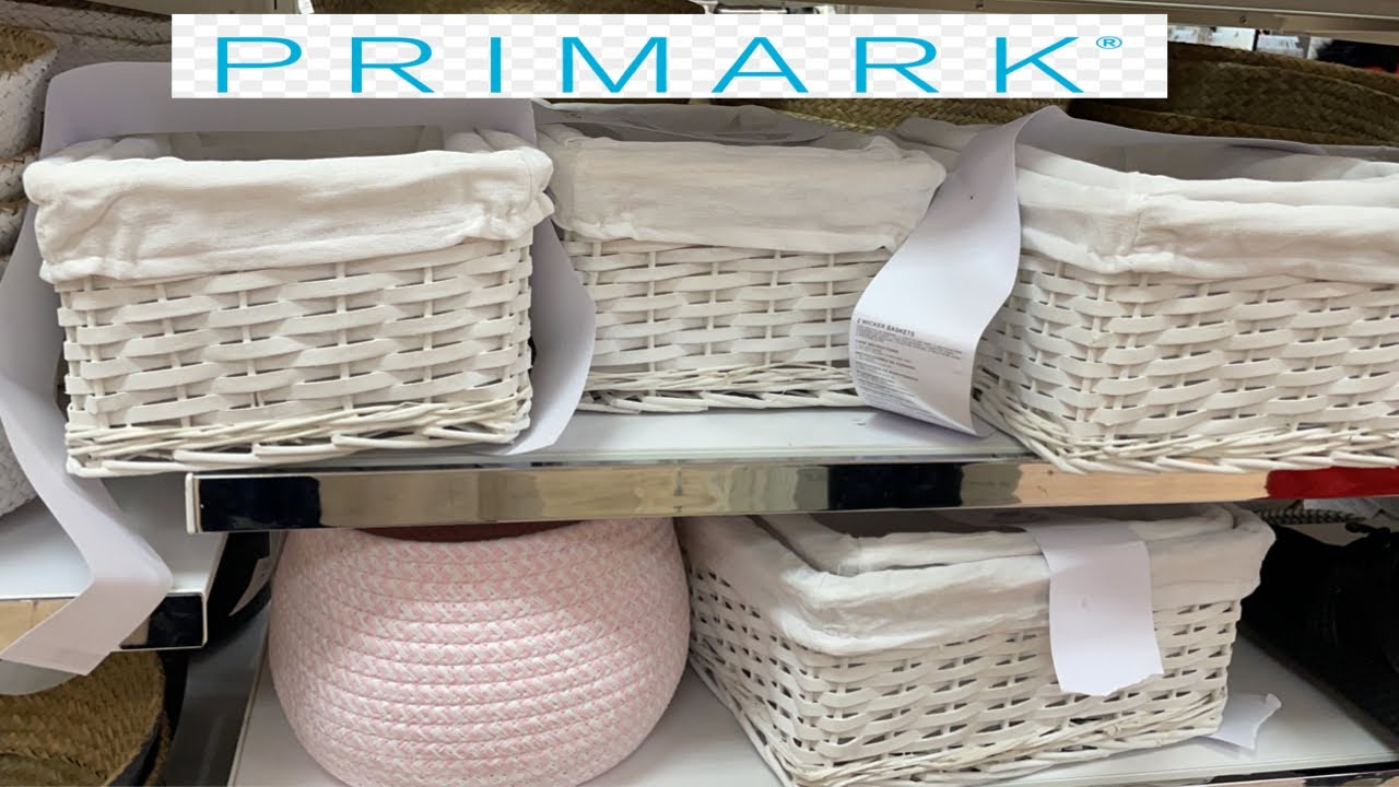 Primark Home decor new collection May 2021 Primark Basket collection ...