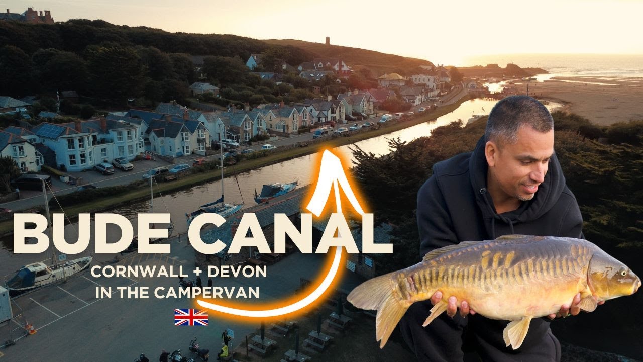 CAMPERVAN CARP FISHING - Bude Canal + Lower Slade Reservoir (UK) - YouTube