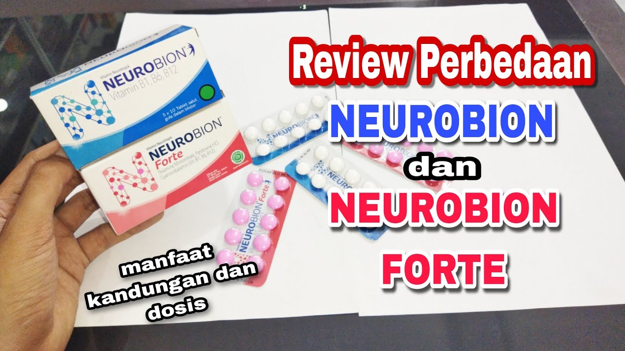 Bedanya Neurobion putih dan Neurobion Forte | Obat Kram Kesemutan dan ...
