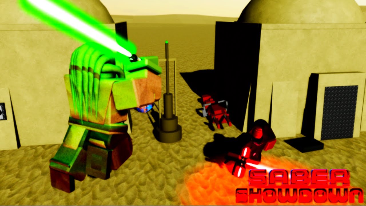 I'M A SITH LORD! | Saber Showdown Roblox - YouTube