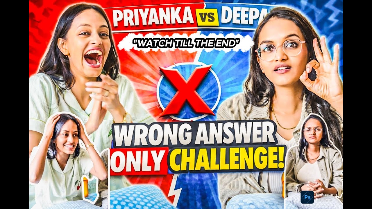 I CAN'T BELIEVE SHE SAID THAT!!! 😱|| "WRONG ANSWER ONLY CHALLENGE GAME ...