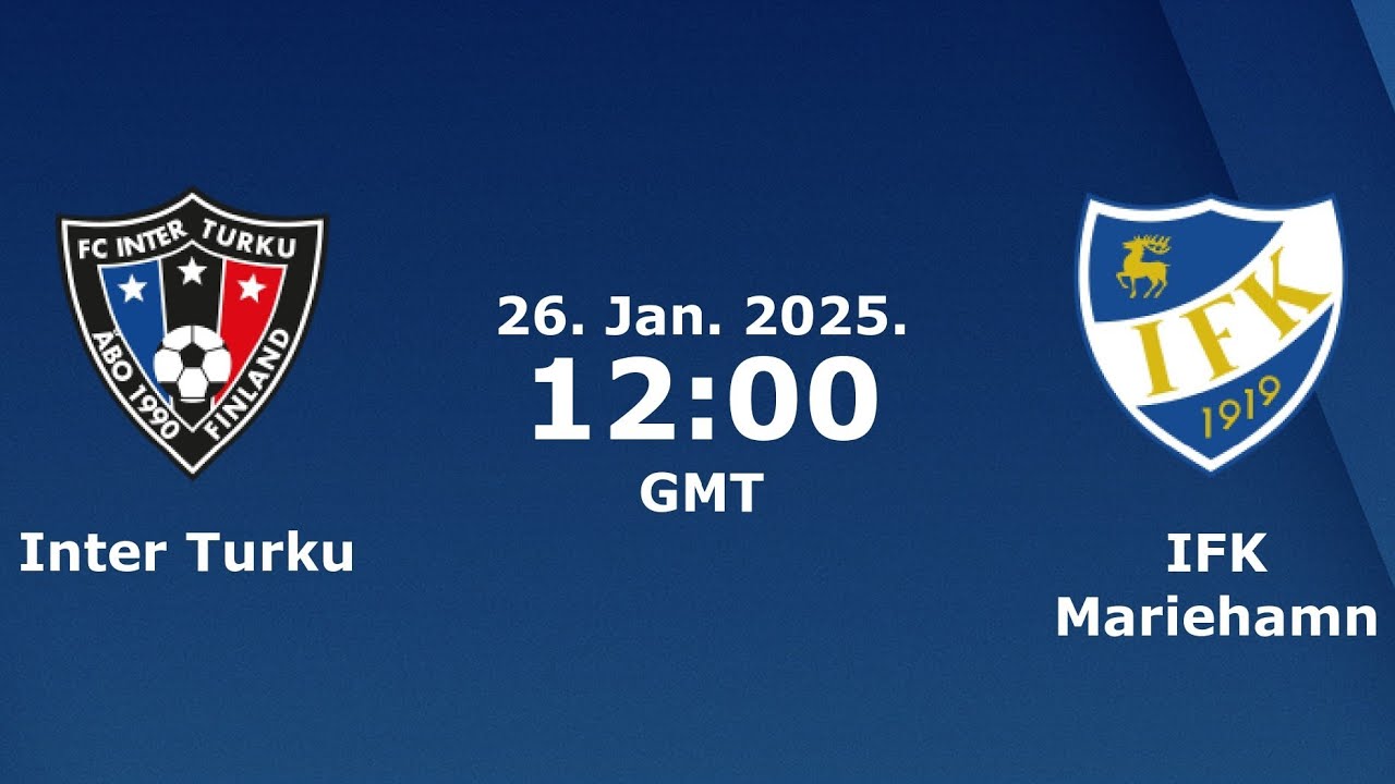 FC Inter Turku vs IFK Mariehamn LIVE 🔴 | Finland League Cup | Games ...