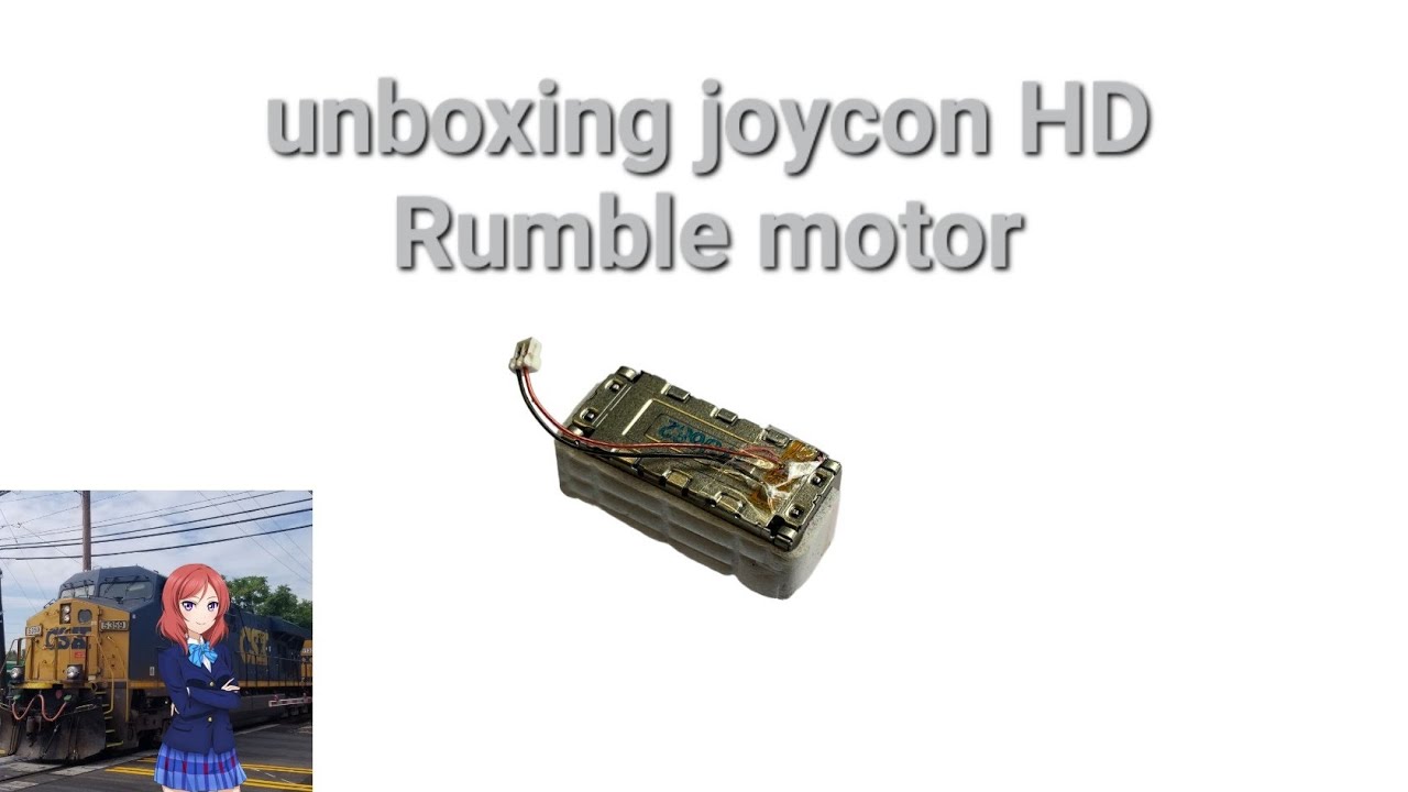 Unboxing Joy Con HD Rumble Motor - YouTube