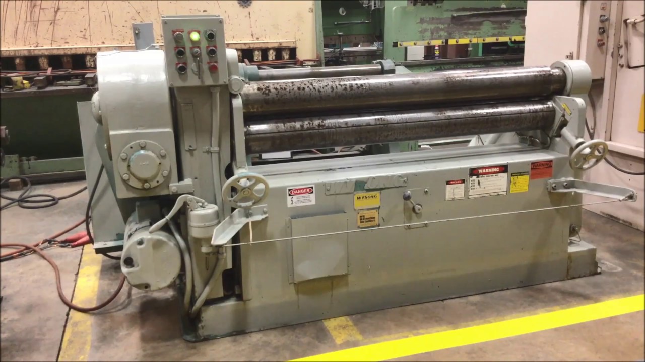 Used 5' x 1/4" Wysong Slip Roll, #27923 - YouTube