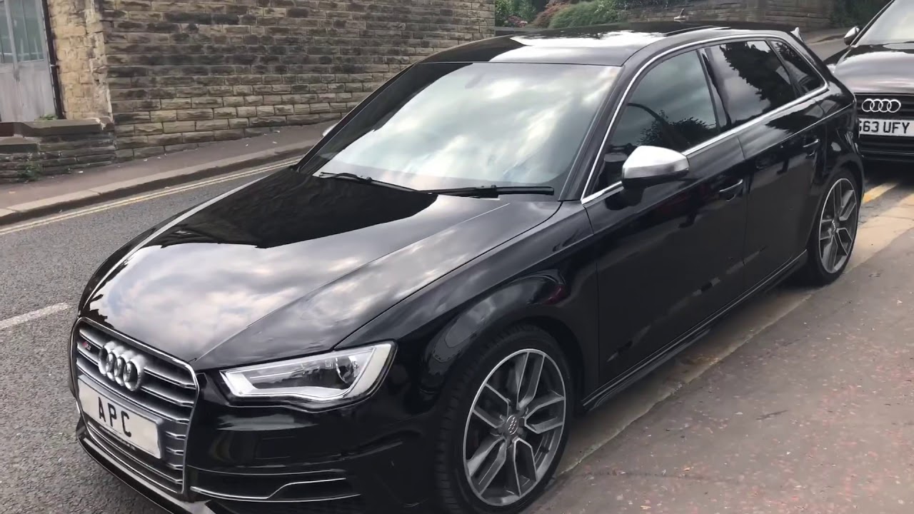 Apex performance cars 2014 Audi s3 sportback Black - YouTube