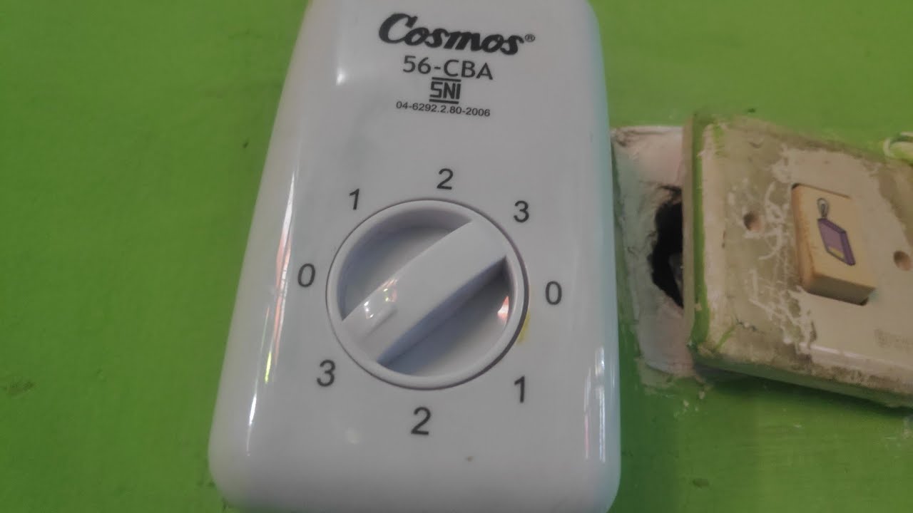 Cosmos 56 Inch Industrial Ceiling Fan 3 Speeds - YouTube