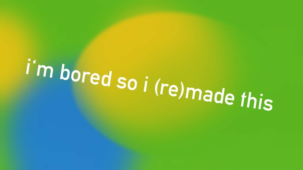 i'm bored so i remade my favourite Disney Toon bumper, don't ask why ...