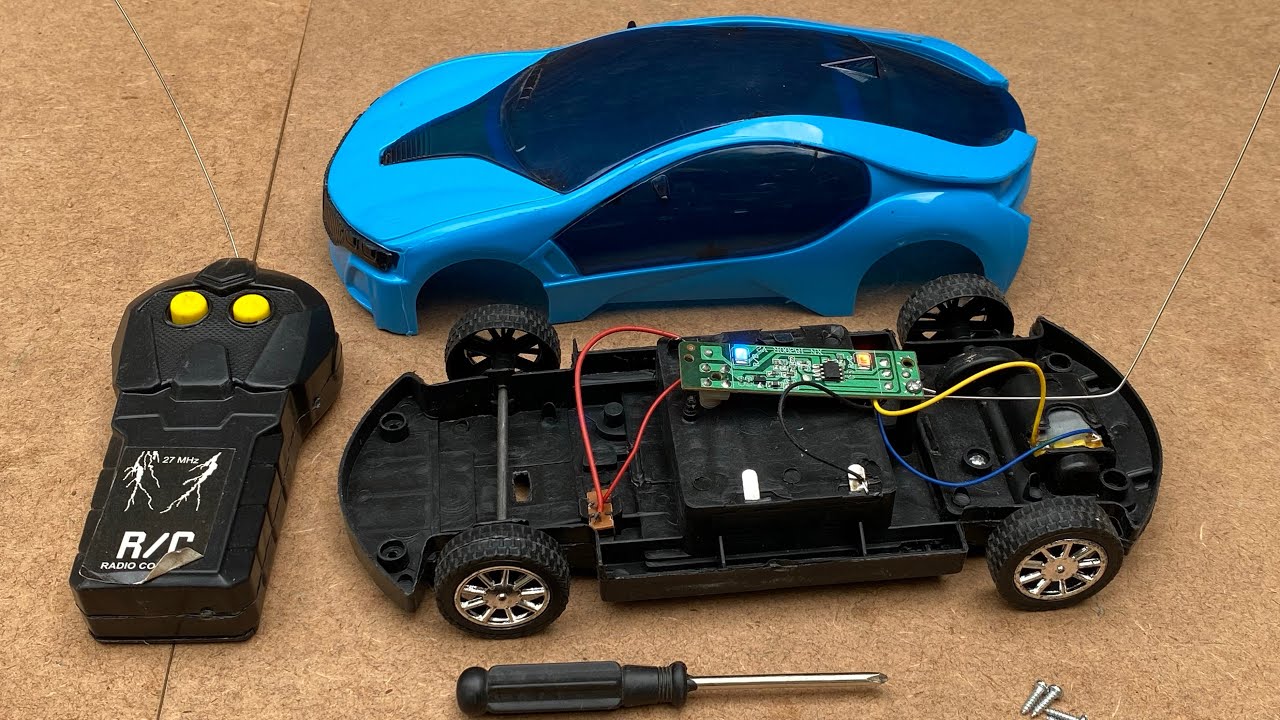 Rc Car Tear Down Radio control car inside Toy car Dissemble - YouTube