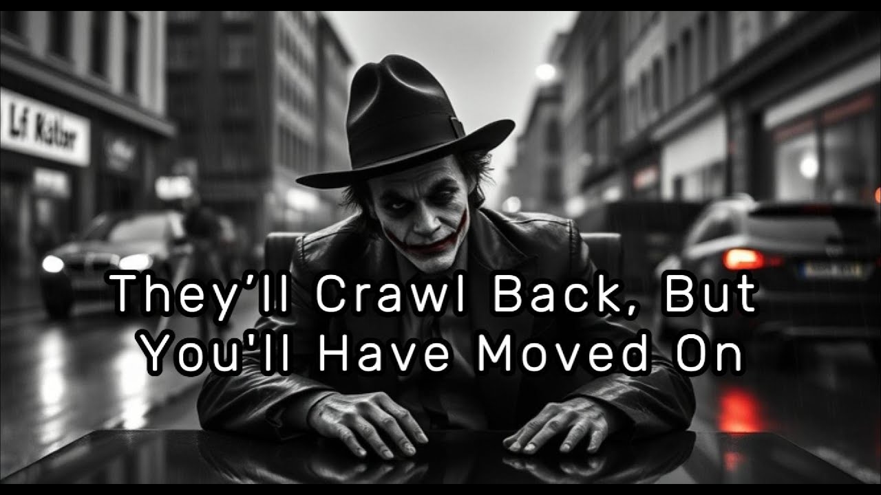 They’ll Crawl Back, But You’ll Have Moved On - YouTube
