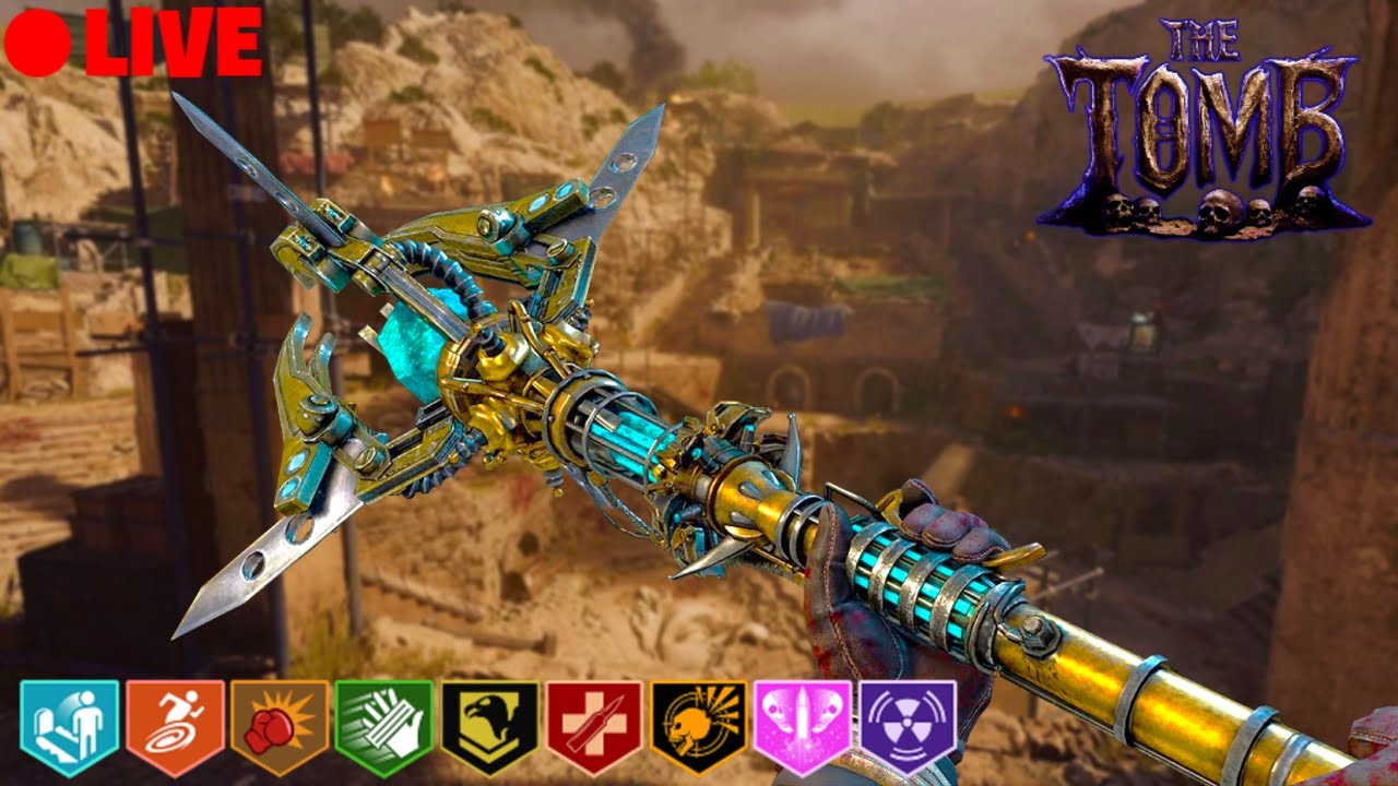 🔴 THE TOMB EASTER EGG ATTEMPT LIVE | CALL OF DUTY BLACK OPS 6 ZOMBIES ...