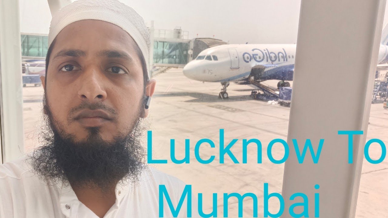 Lucknow To Mumbai // Tatkal Flight Journy/My Second Time Jurny By ...