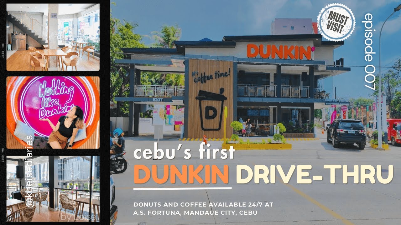 Dunkin' PH Cebu 🍩 | dunkin' drive-thru donuts and coffee available 24/7 ...